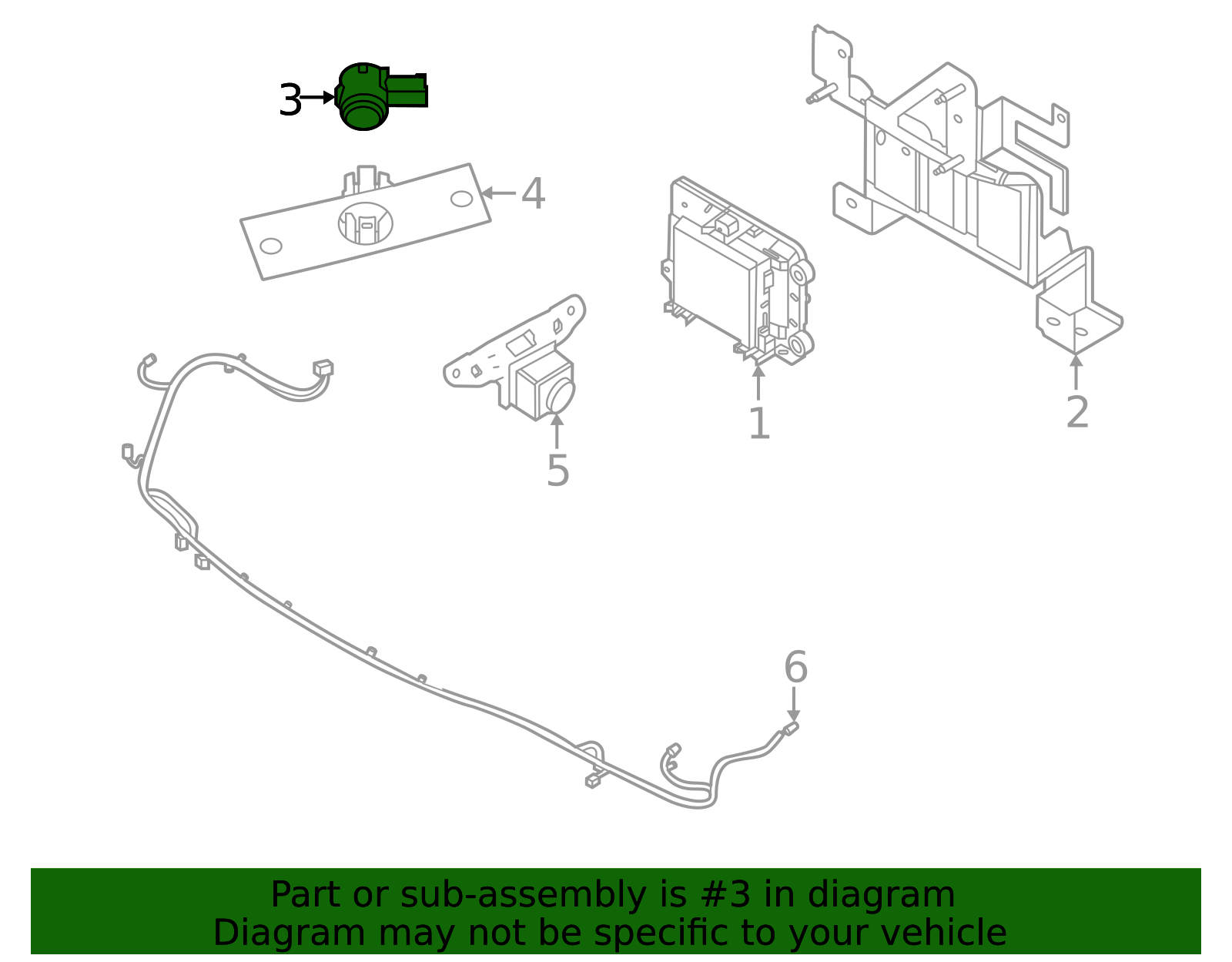 28438-3889R - Sensor - Nissan OEM Parts Direct