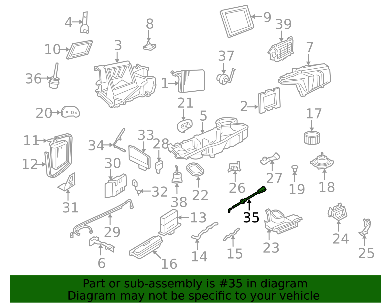 2002 Lincoln Blackwood Hose Assembly YF-29 | Ford OEM Parts Outlet