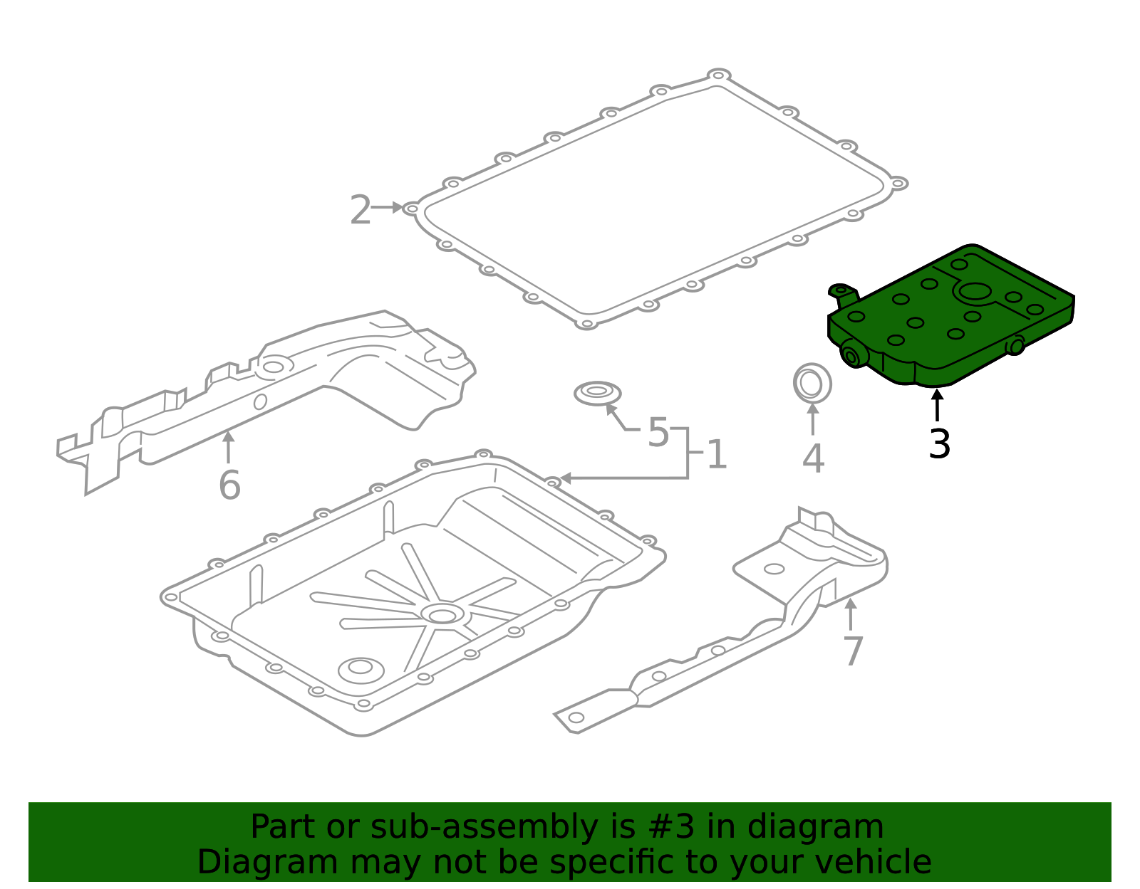 HL3Z-7A098-A - Transmission Oil Filter | Ford Parts Direct