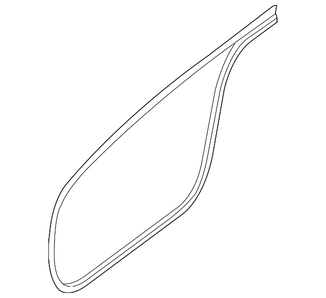 80830-JA01A - Door Weather-Strip - 2007-2012 Nissan Altima | Nissan OEM ...