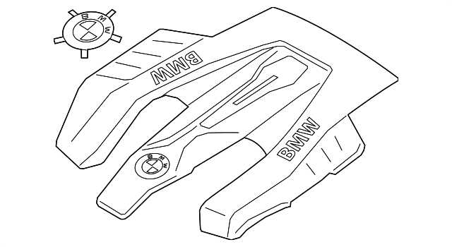 11-14-8-602-047 - Engine Cover - 2016-2019 BMW | Buy BMW Parts Now
