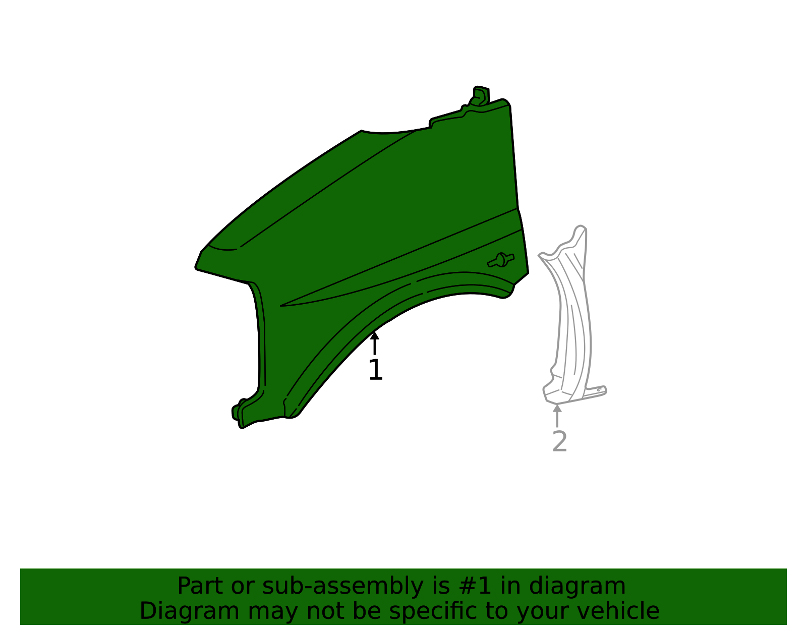 89025252 - OEM GM FENDER GMPartsCenter.net | GM Parts Center