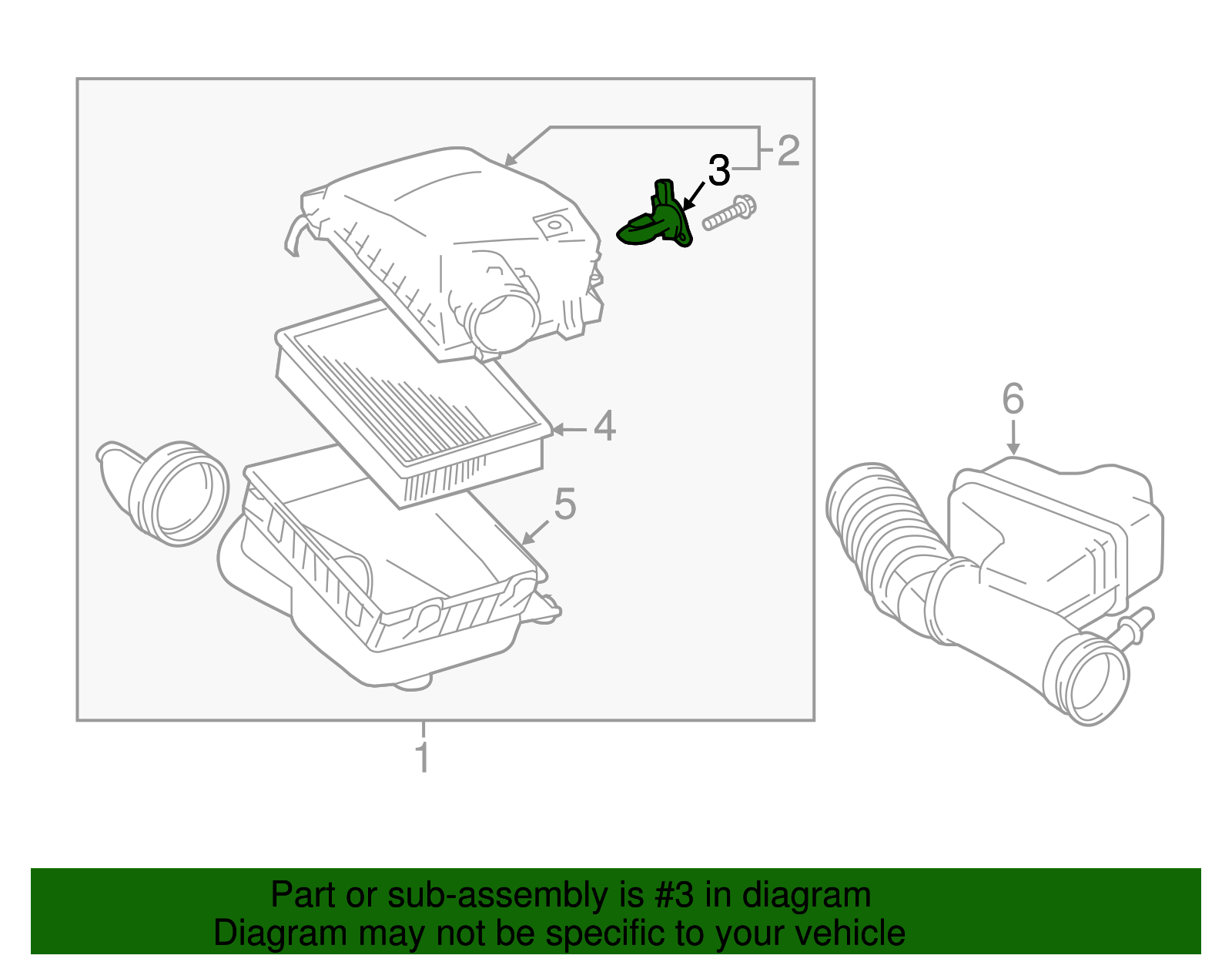 2016-2025 Toyota Mass Air Flow Sensor 22204-75040 | American Toyota Parts