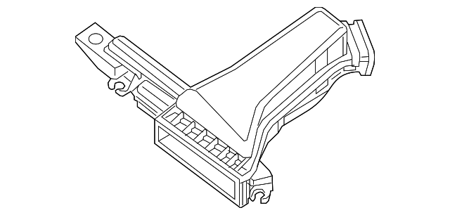 2013-2016 Nissan Pathfinder Air Inlet Duct 16554-3JA0A | Team Nissan Inc.