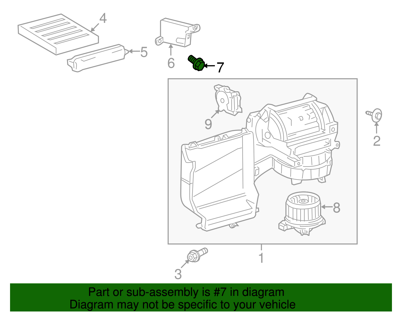 90159-50327 - Instrument Panel Air Bag Screw 2007-2025 Toyota | Longo ...
