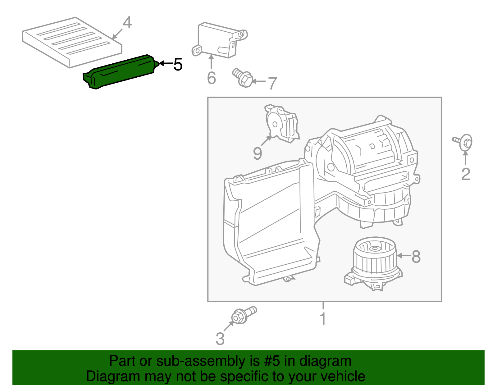 88899-07010 - Plate, Cover(For Air Filter) 2005-2021 Toyota | Longo ...
