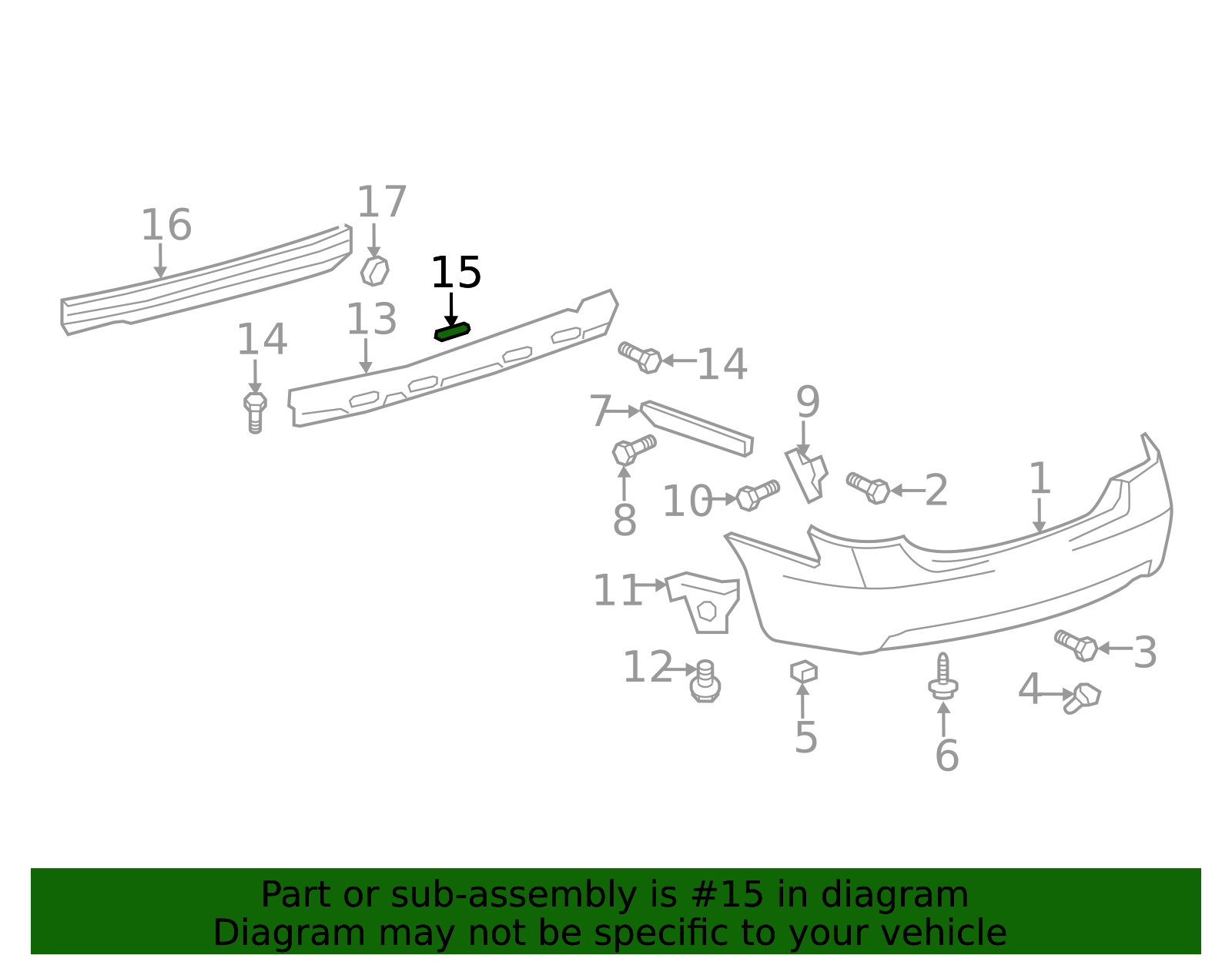 2007-2011 Toyota Camry 2007-2011 Toyota Camry - Bumper Face Bar ...