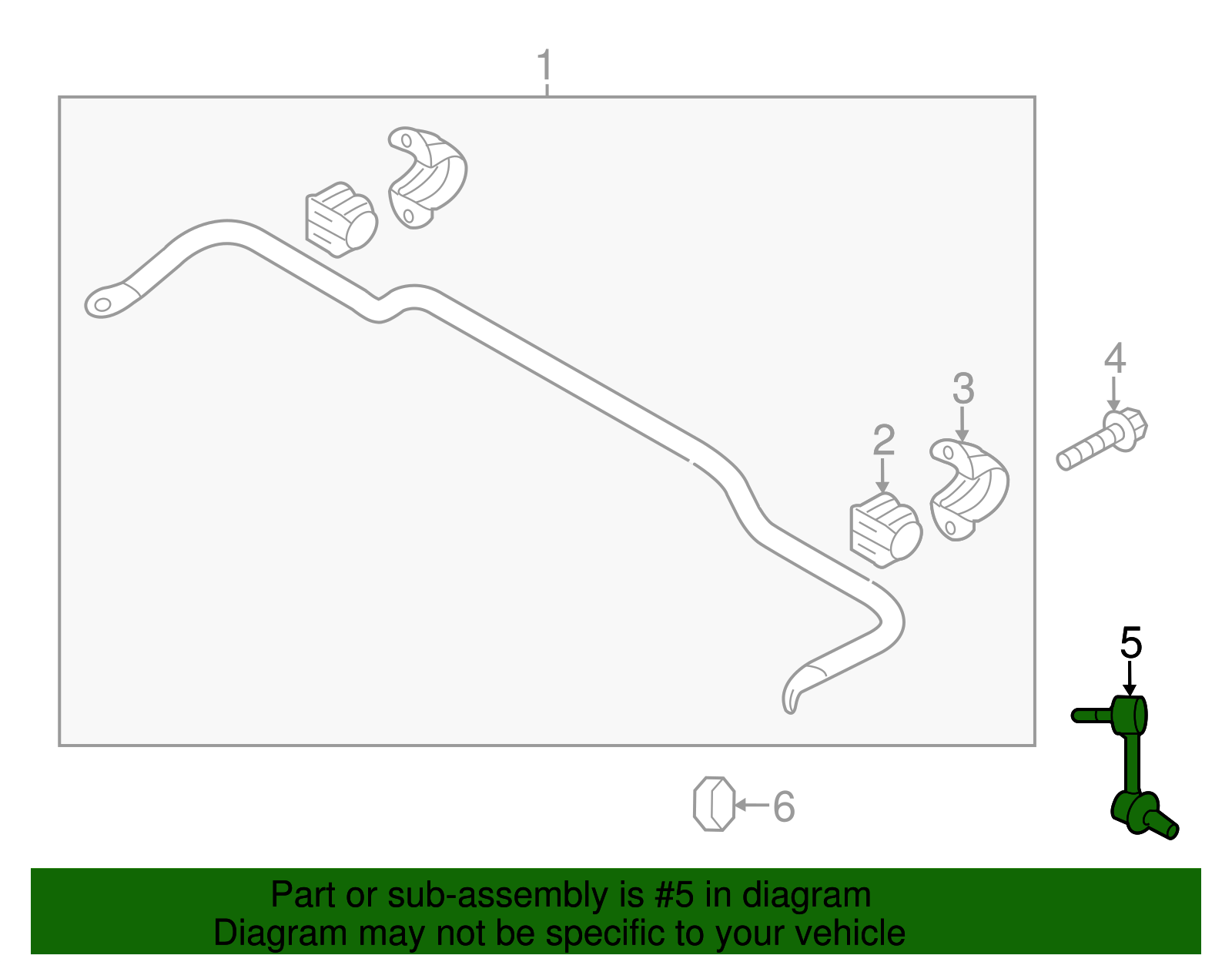 55530-2W000 - Stabilizer Link 2014-2015 Kia Sorento | Kia.Parts Store