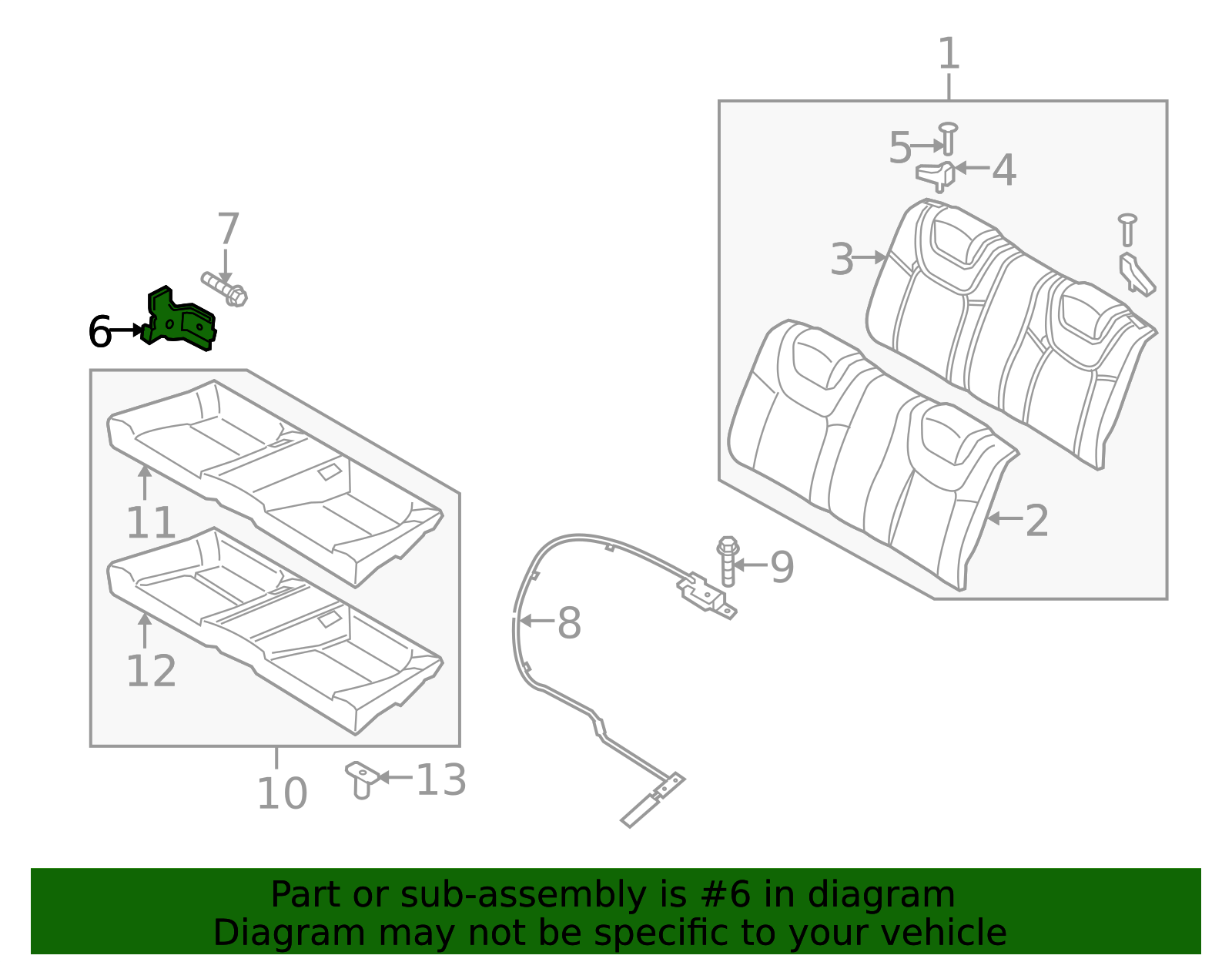 89752-2M000 - Hinge - 2010-2016 Hyundai Genesis Coupe | World OEM Parts ...