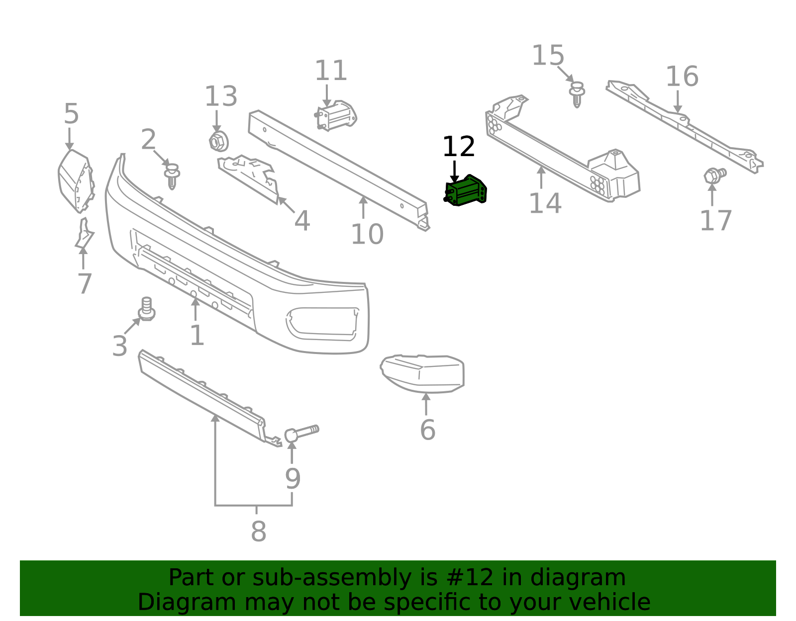 52026-60011 - Mount Bracket - 2007-2014 Toyota FJ Cruiser | OEM Genuine ...
