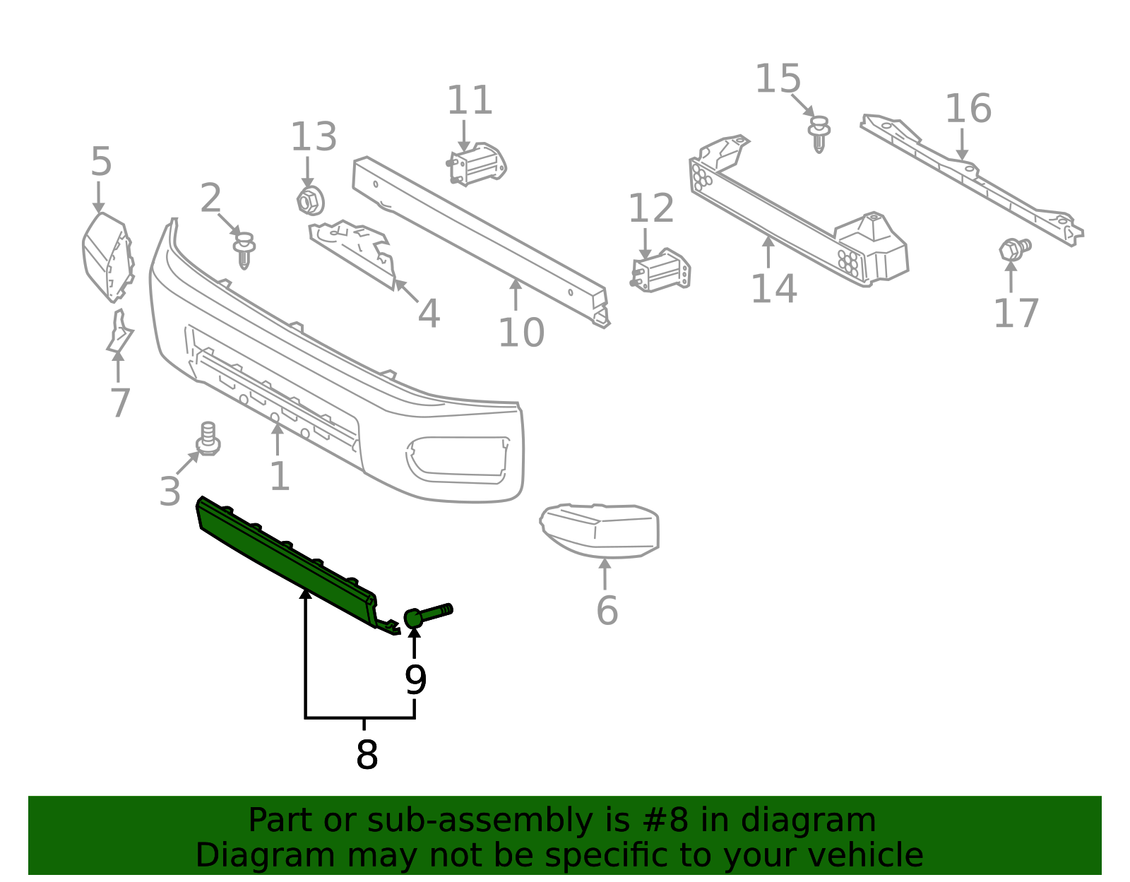 Valance Panel 53901-35180 | OEM Parts Online