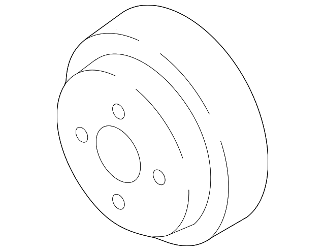 1330A046 - Pulley 2014-2024 Mitsubishi | Mitsubishi Direct Parts