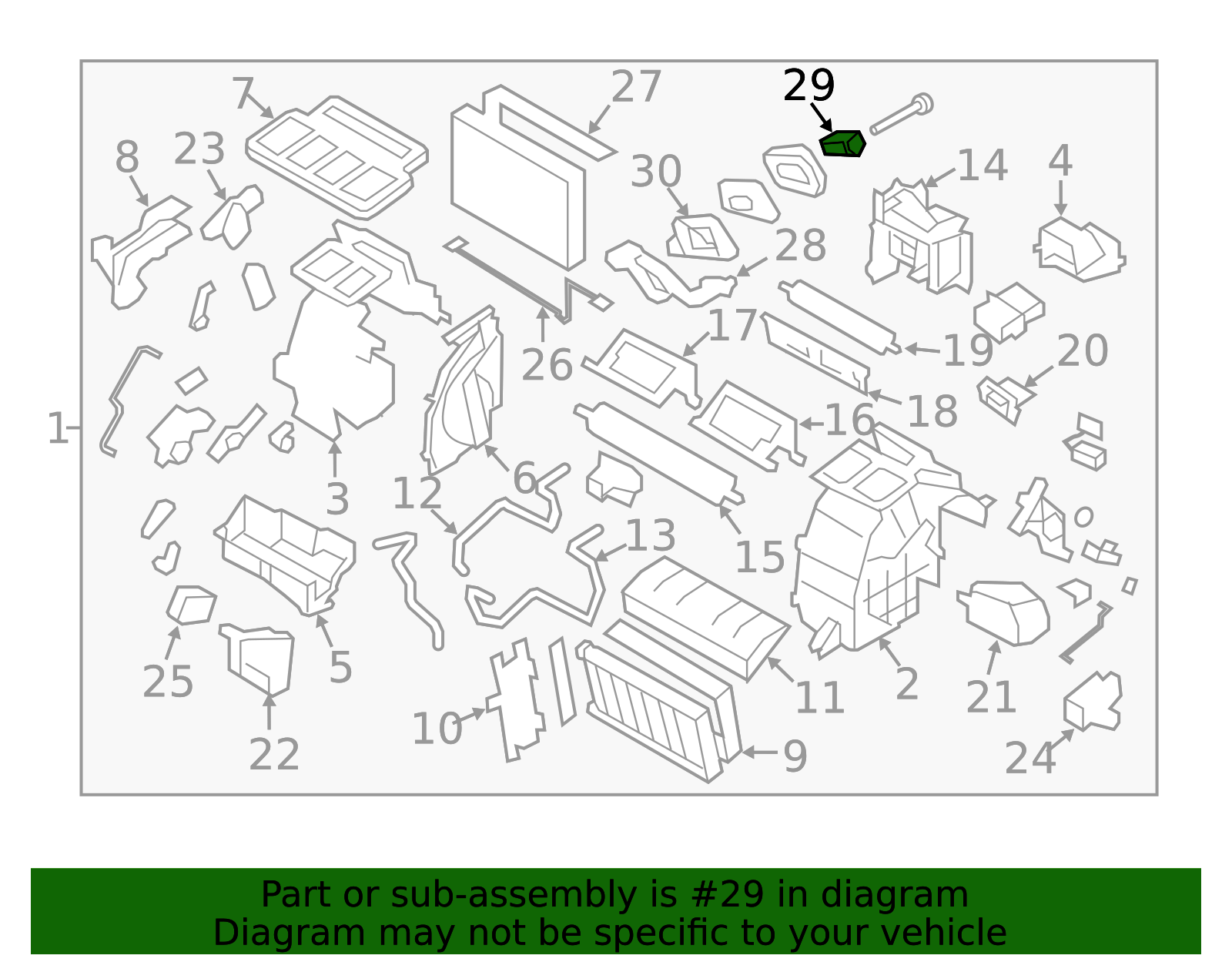 2008-2010 Subaru Expansion Valve 73531FG000 | Subaru Parts Guys
