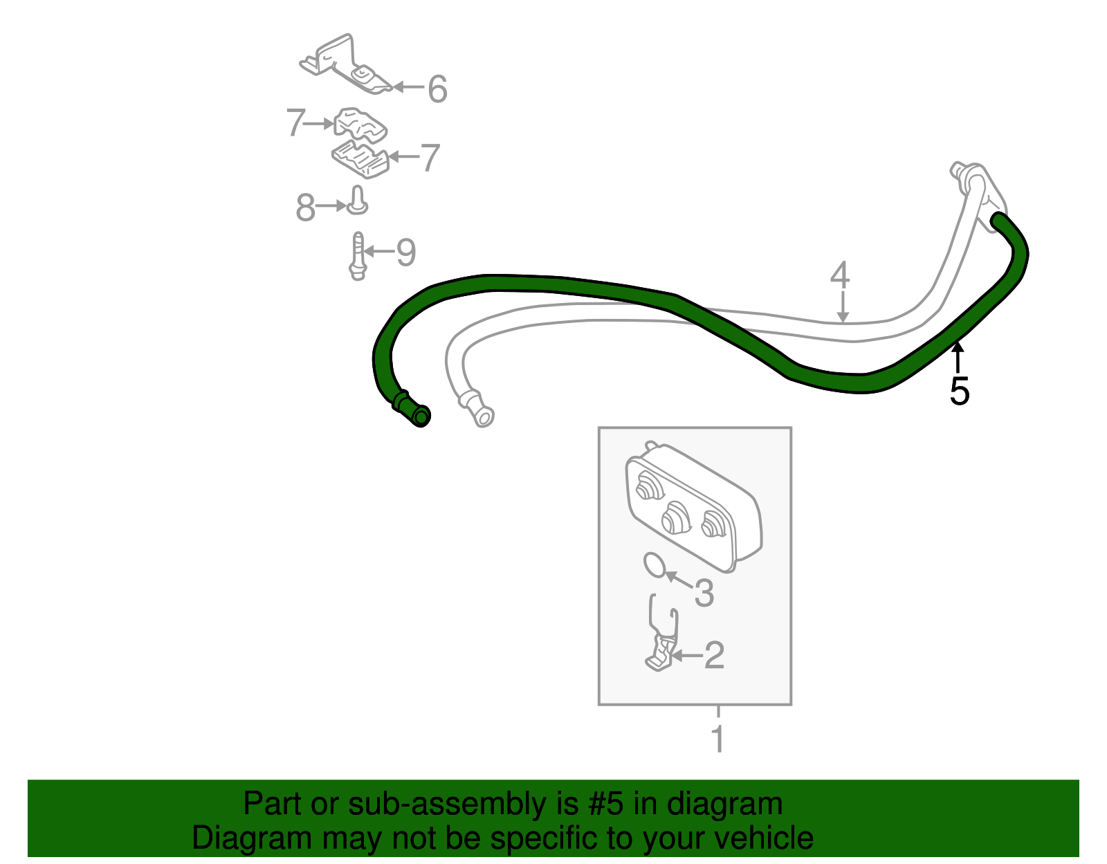17227577672 - 2000-2005 BMW Outlet Tube (17-22-7-577-672) | BMW of ...