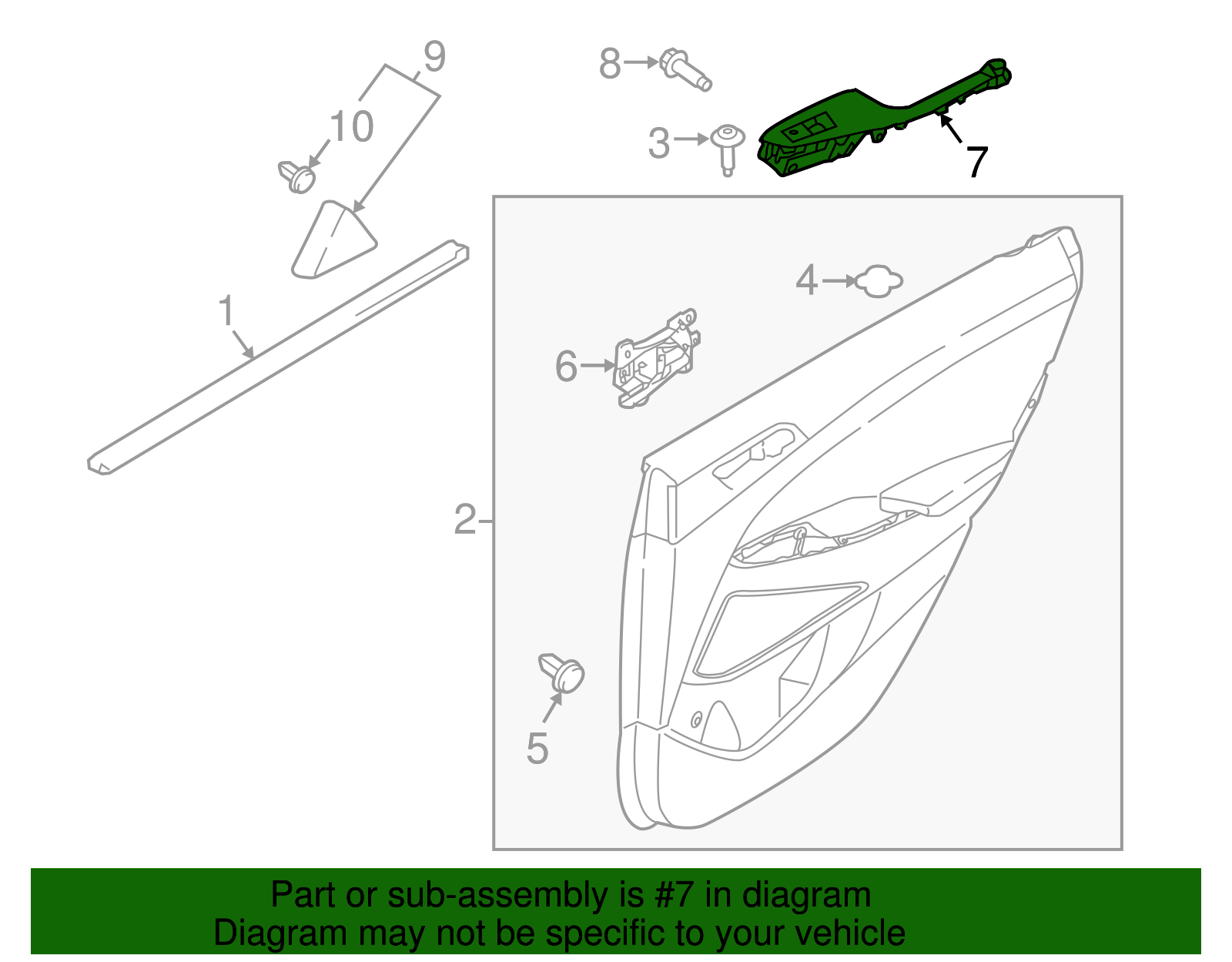Hyundai - 93580-D3000-4X - Switch Assembly - 2016-2021 Hyundai Tucson ...