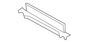 51476955000 - 2007-2013 BMW X5 Loading Sill Cover (51-47-6-955-000 ...