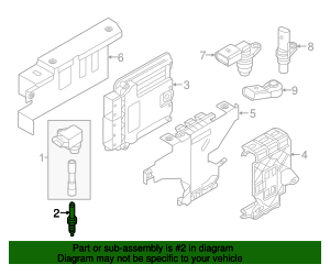 2013-2022 Volkswagen Spark Plug 06K-905-601-D | OEM Parts Online