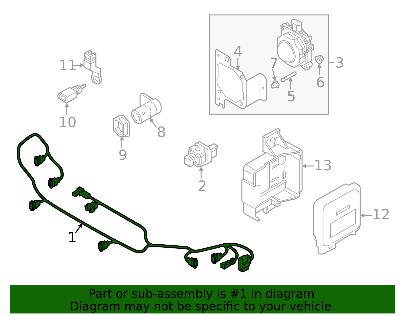 80A-971-095-AQ - Wire Harness 2021-2025 Audi | Audi OEM Parts Guy