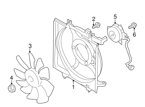 Cooling Fan for 2013 Subaru Impreza | Subaru Parts Store
