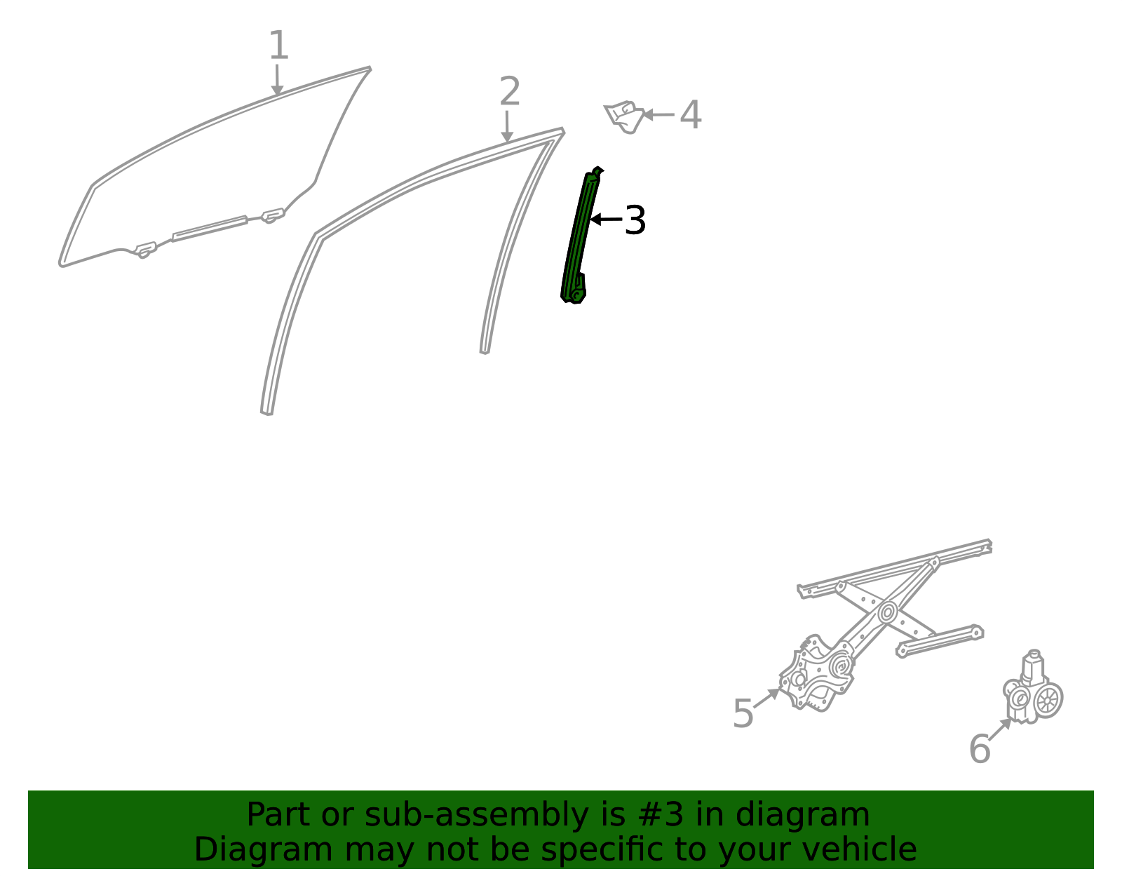 Window Channel - Smooth Window Travel 67404-75010 | AutoNation Parts
