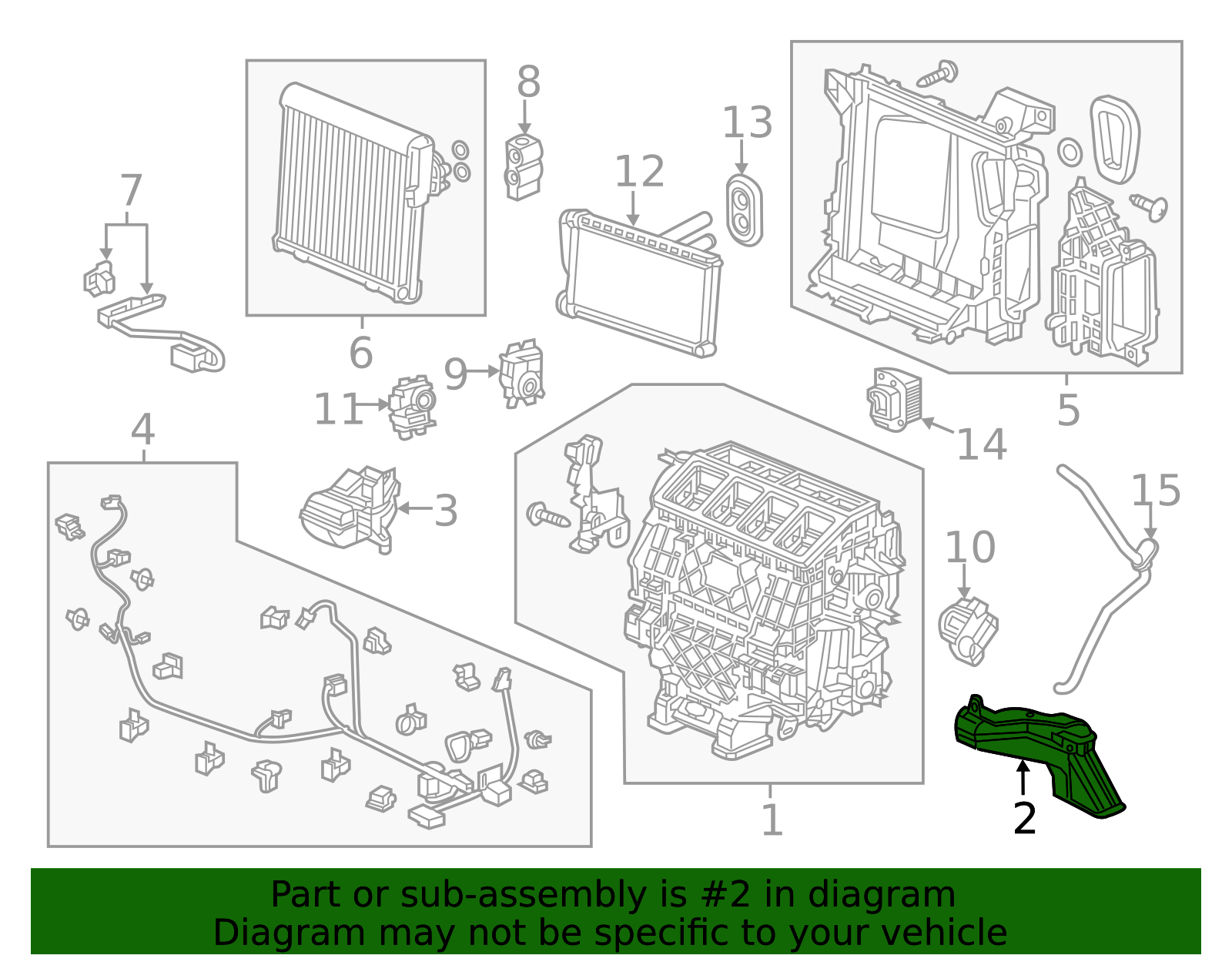2019-2025 Acura RDX Heat Duct 79102-TJB-A41 | AcuraPartsNow.com