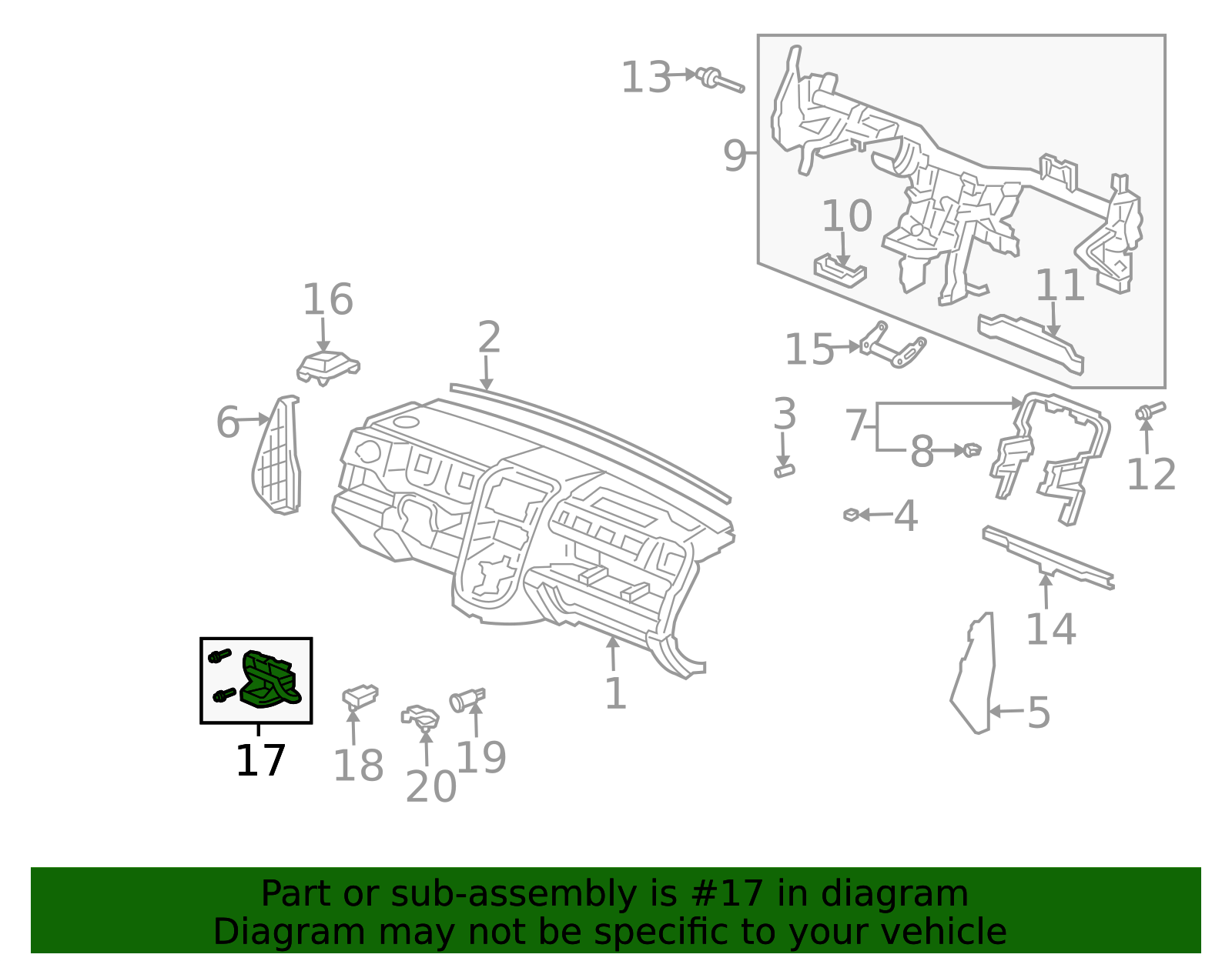 77750-SCV-A01ZA - 2003-2011 Honda Element - Pocket Assembly Driver ...
