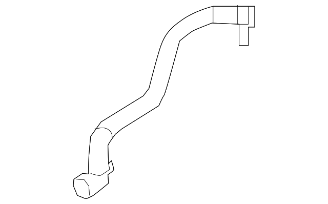 2010-2015 Jaguar Water Hose C2Z9750 | OEM Parts Online