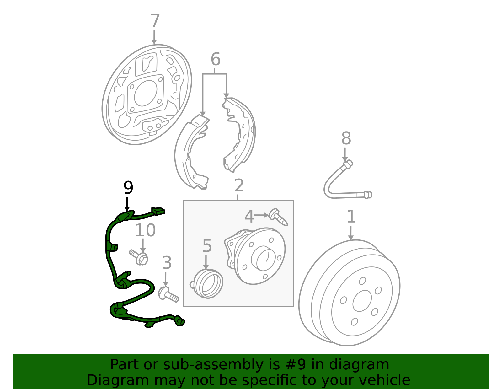 89516-47050 - ABS Sensor Wire 2004-2009 Toyota Prius | Norm Reeves ...