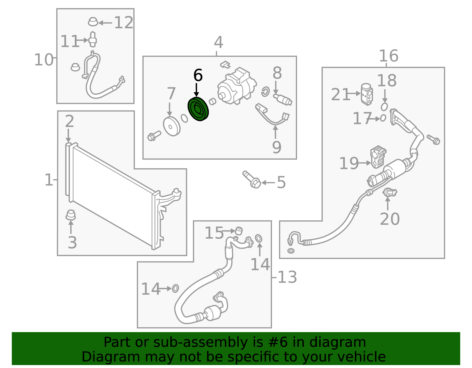 97643-F6000 - Pulley 2018-2021 Kia Stinger | Kia.Parts Store