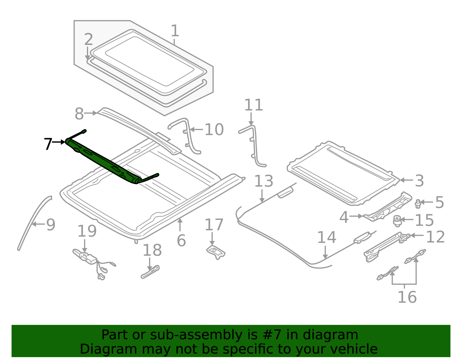 2001 Nissan Pathfinder Air Deflector 91280-3W400 | QuirkParts