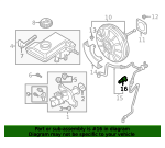 2018-2025 Volkswagen Pressure Sensor 5Q0-906-207-B | OEM Parts Online