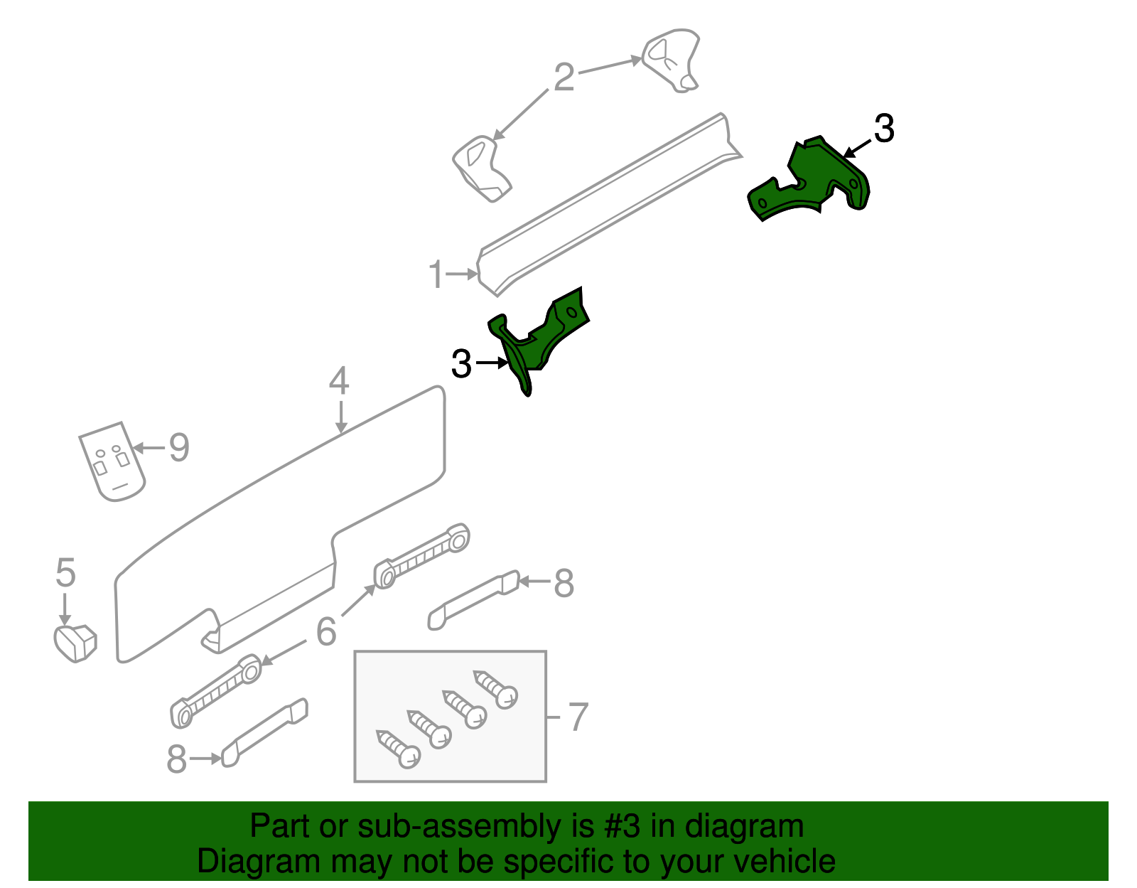 Genuine Hinge Cover for 2012-2019 Land Rover Range Rover Evoque | Land ...
