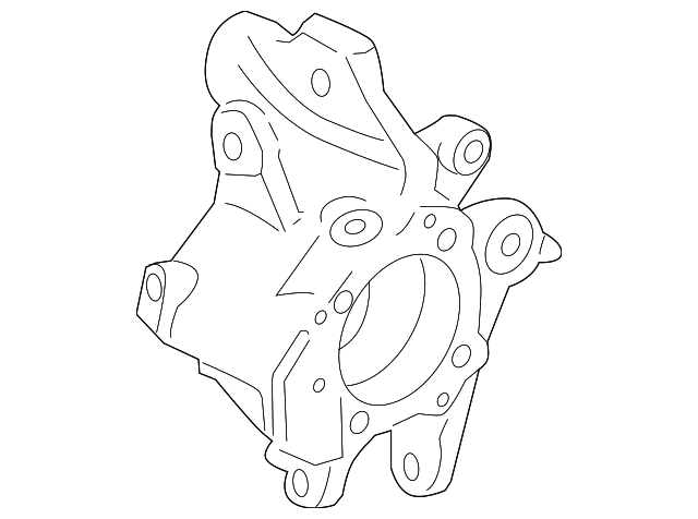 2010-2017 BMW | Knuckle | 33-32-6-796-509 | BMW OEM Parts Store