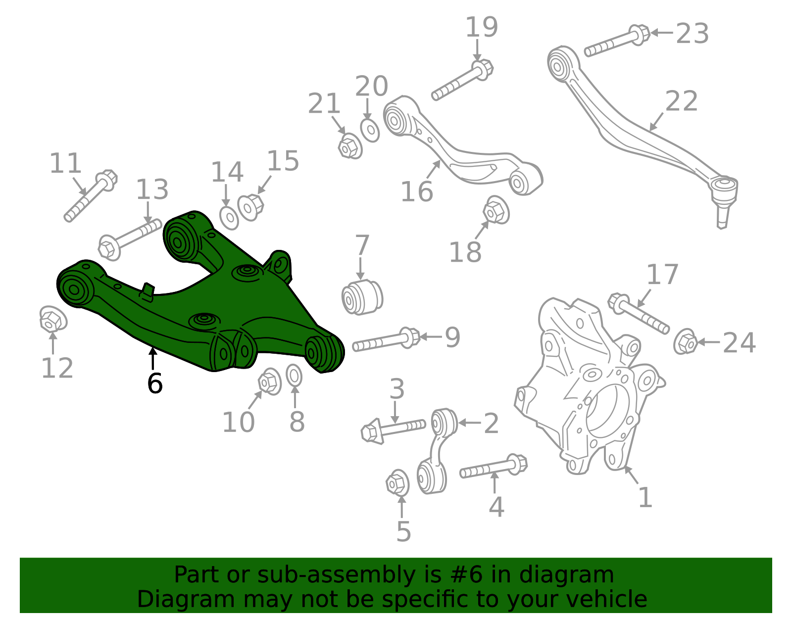 33-32-6-780-069 - Lower Control Arm 2010-2017 BMW | BMW Auto Parts ...