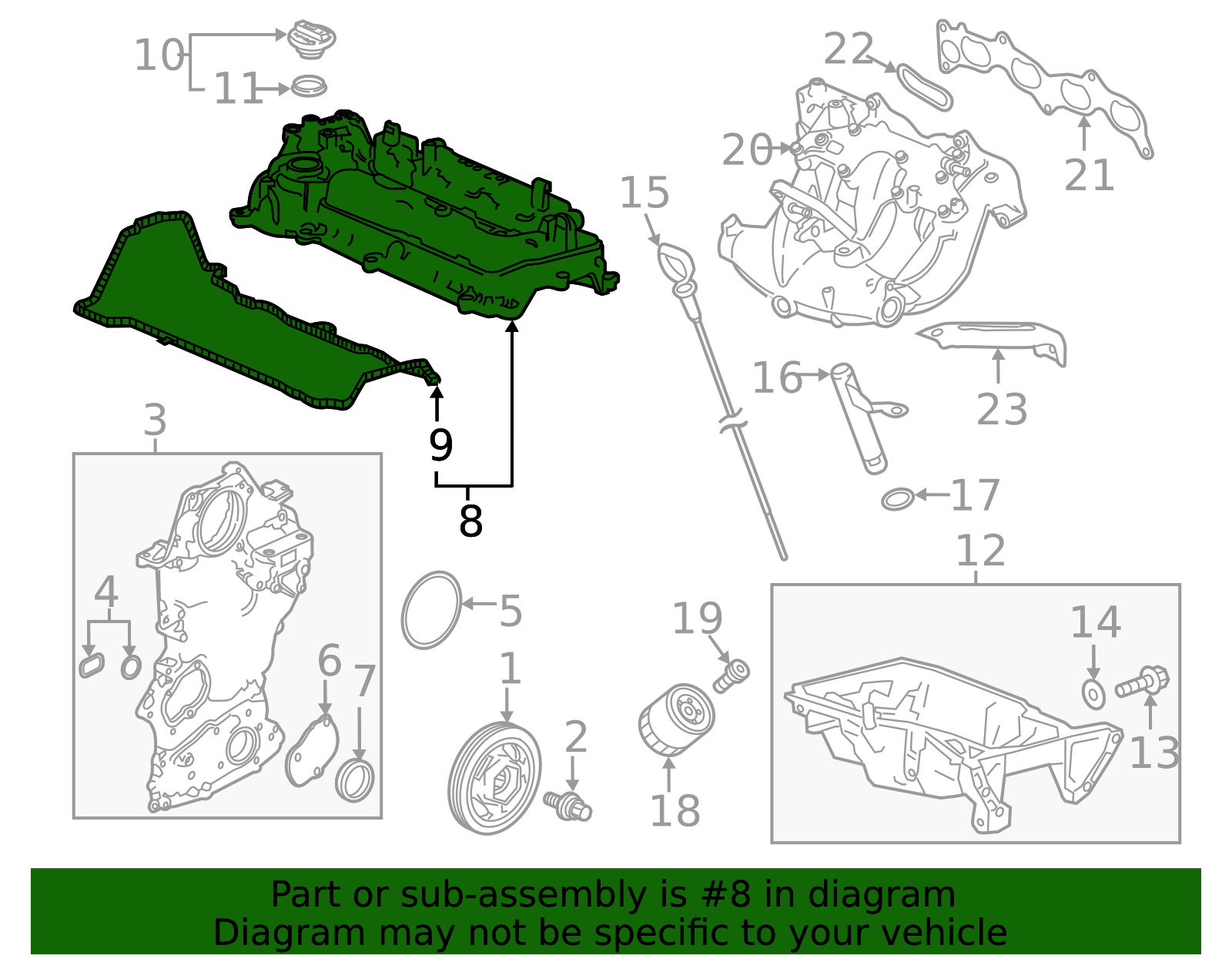 12310-6C1-A01 - Valve Cover 2018-2022 Honda | Honda Parts Online