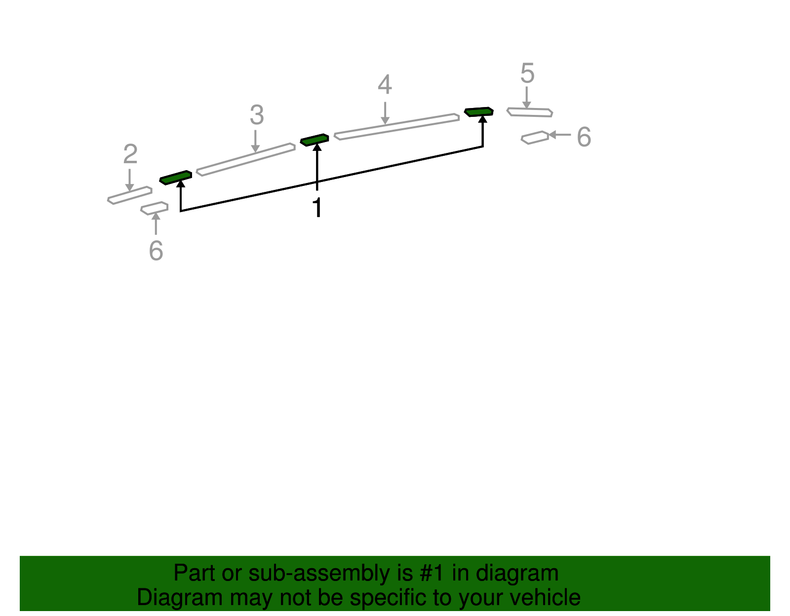 75596-35020-A0 - Roof Molding - 2007-2014 Toyota FJ Cruiser | Lithia ...