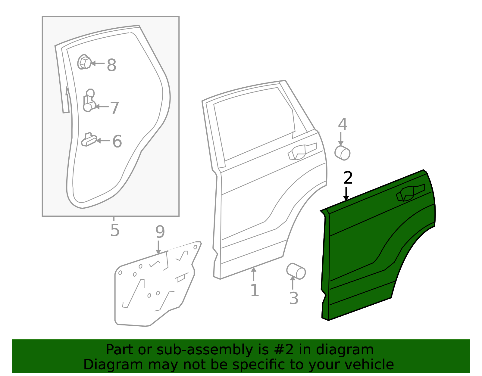 67611-SWA-305ZZ - Outer Panel 2007-2011 Honda CR-V | Honda Parts Online