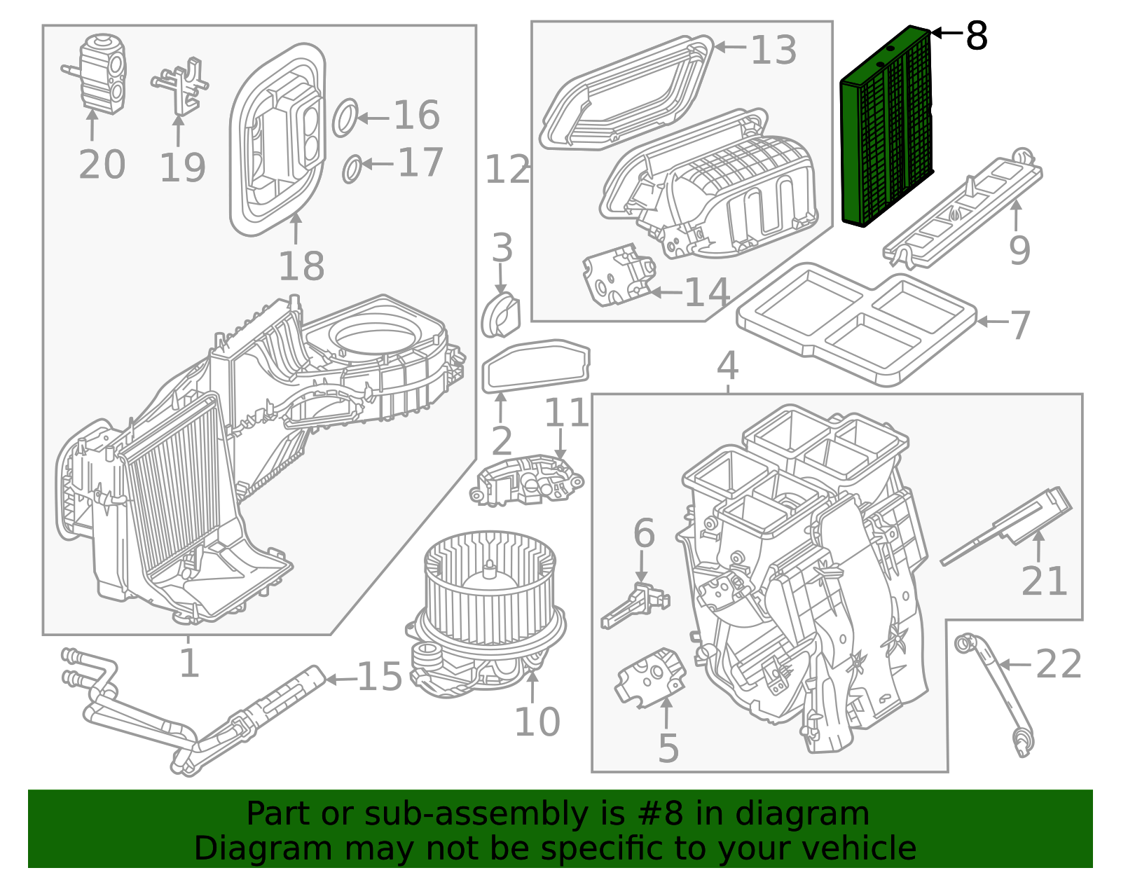 Genuine OEM Filter | 247-830-06-04 | Fits Select 2019-2025 Mercedes ...