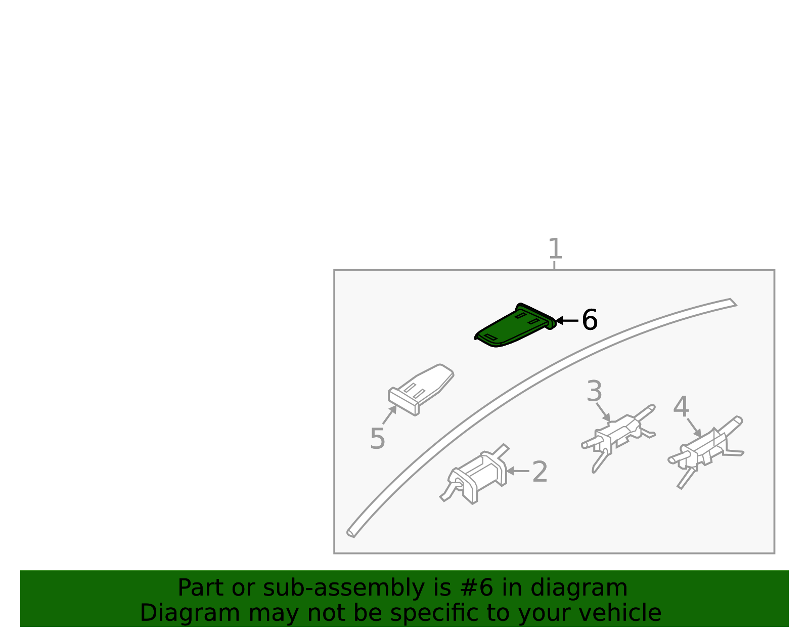 2021-2024 Kia K5 | Roof Molding Cap | 87234-L3000 | Kia Auto Parts