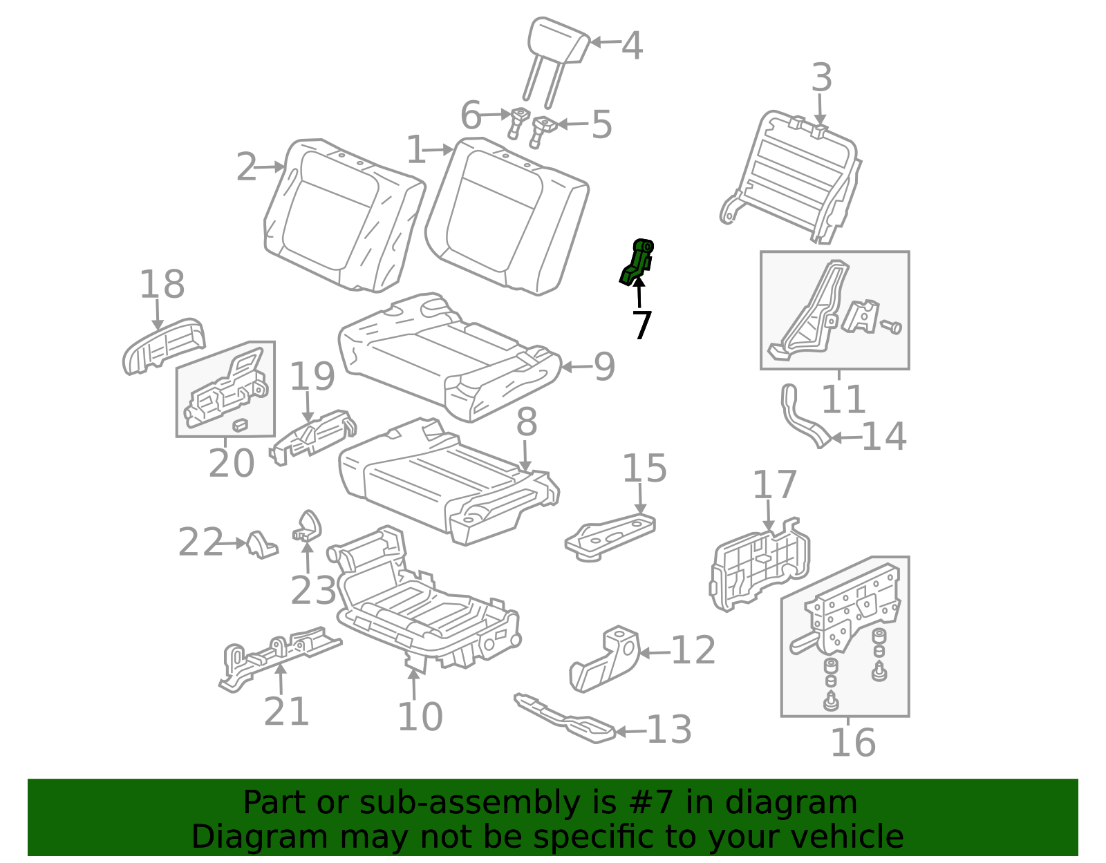 Headrest Guide 82123-SCV-A01ZC - Support and Adjustment Restored ...