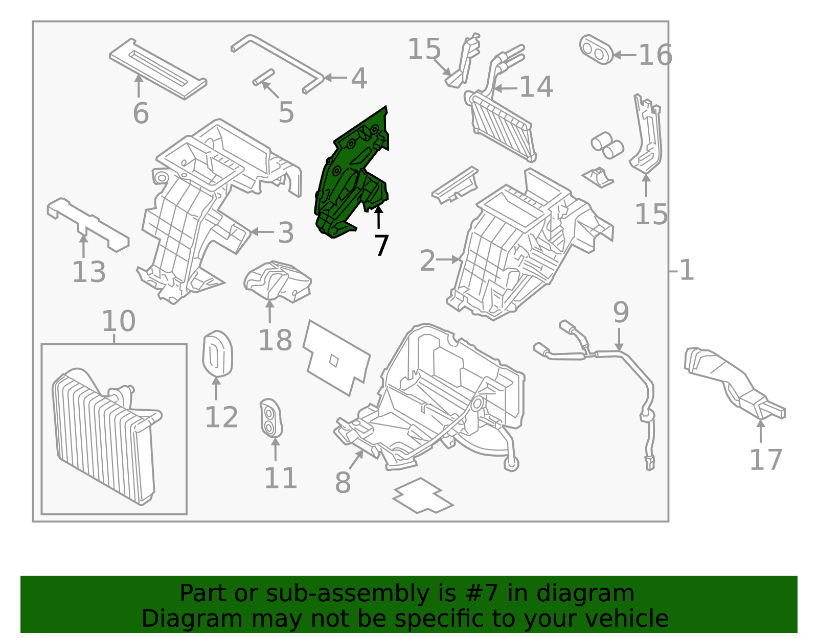 Hyundai - 97206-T6000 - Separator - 2021-2024 Genesis GV80 | OEM ...