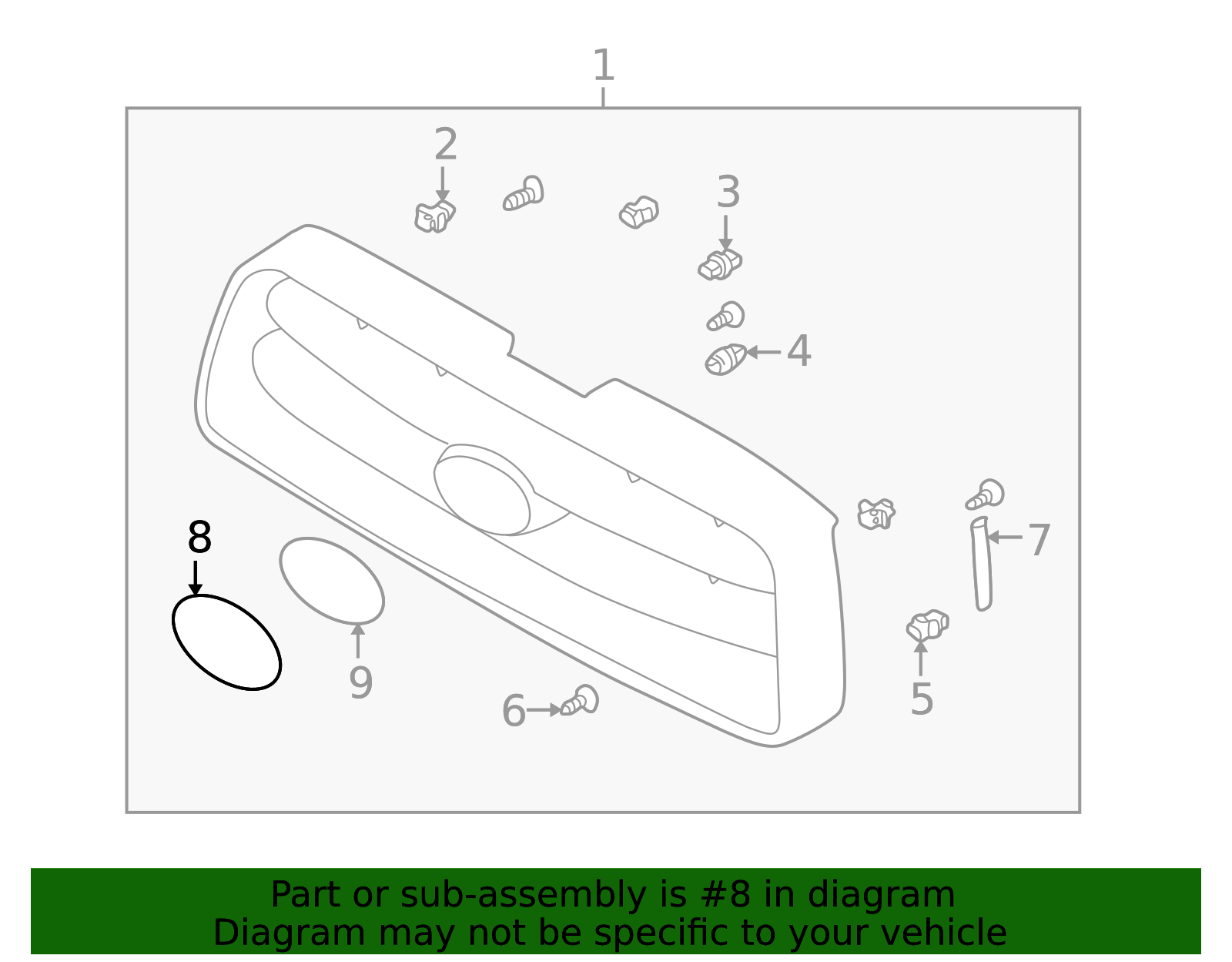 2003-2015 Subaru OEM NEW 2003-2015 Subaru Crosstrek Forester Star ...