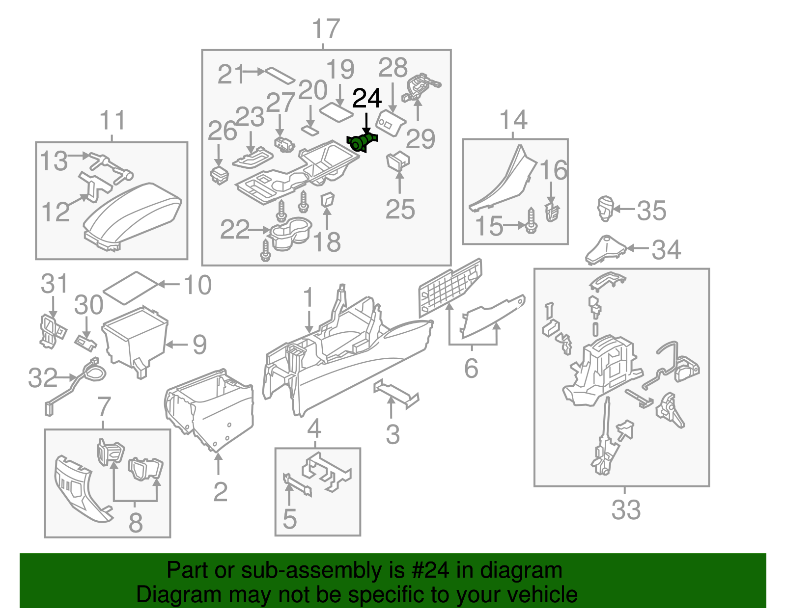 Hyundai - 95120-3K701 - Power Outlet - 2001-2017 Hyundai | OEM Hyundai ...