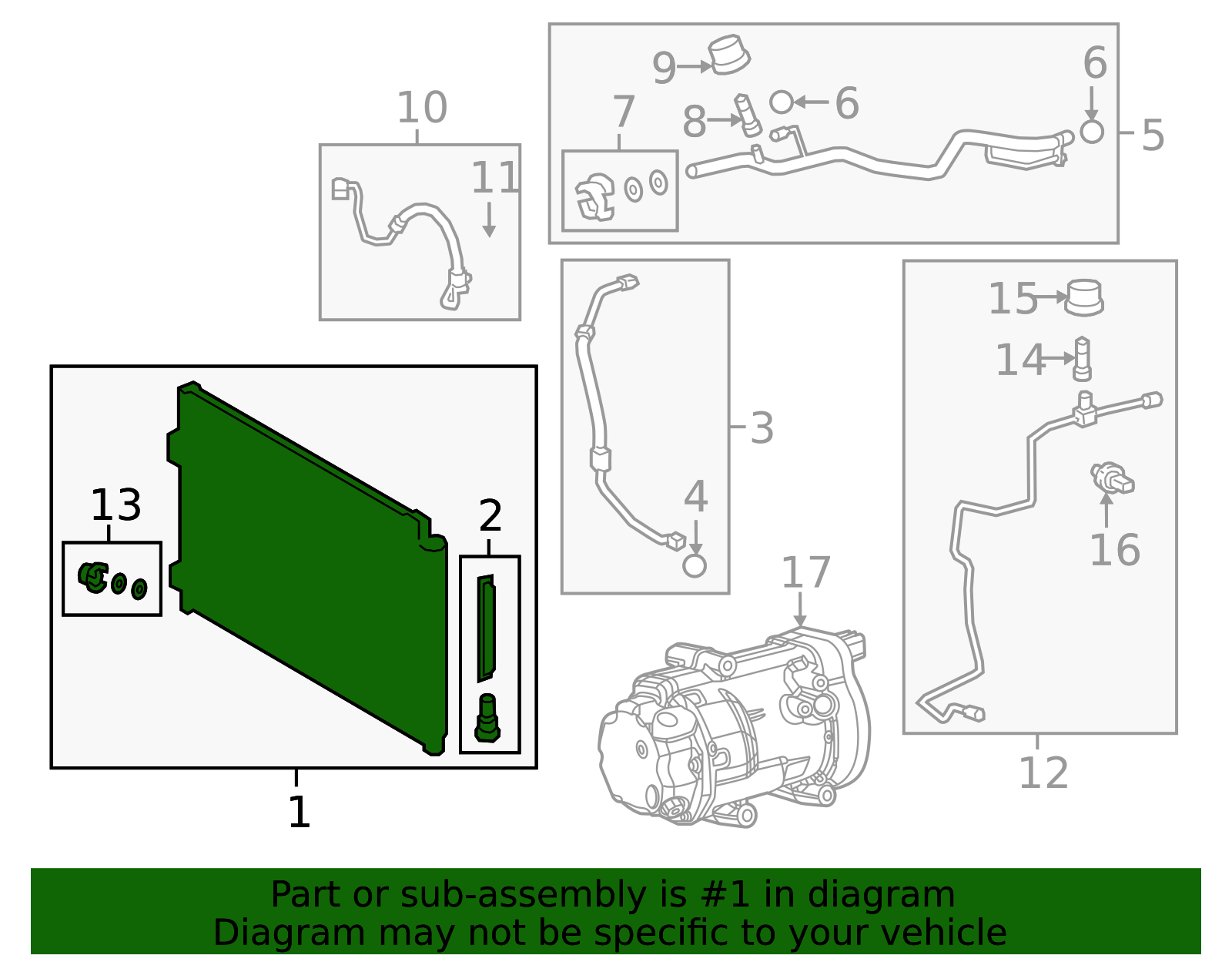 884A0-78010 - 2022-2024 Lexus NX350h - Condenser Assembly | My L Parts