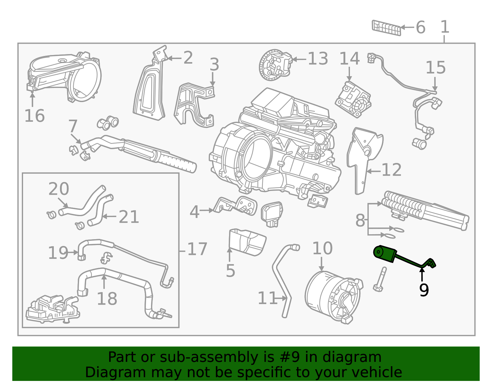2023-2025 Toyota Sequoia Expansion Valve 88515-60320 | Toyota Parts Center