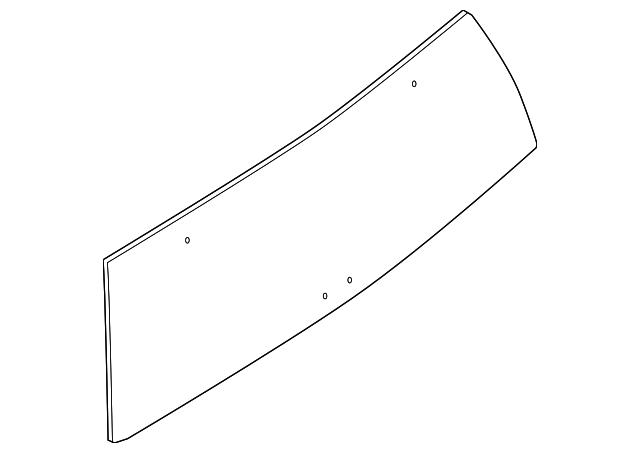 2004-2015 Nissan Lift Gate Glass K0312-ZQ50A | TascaParts.com