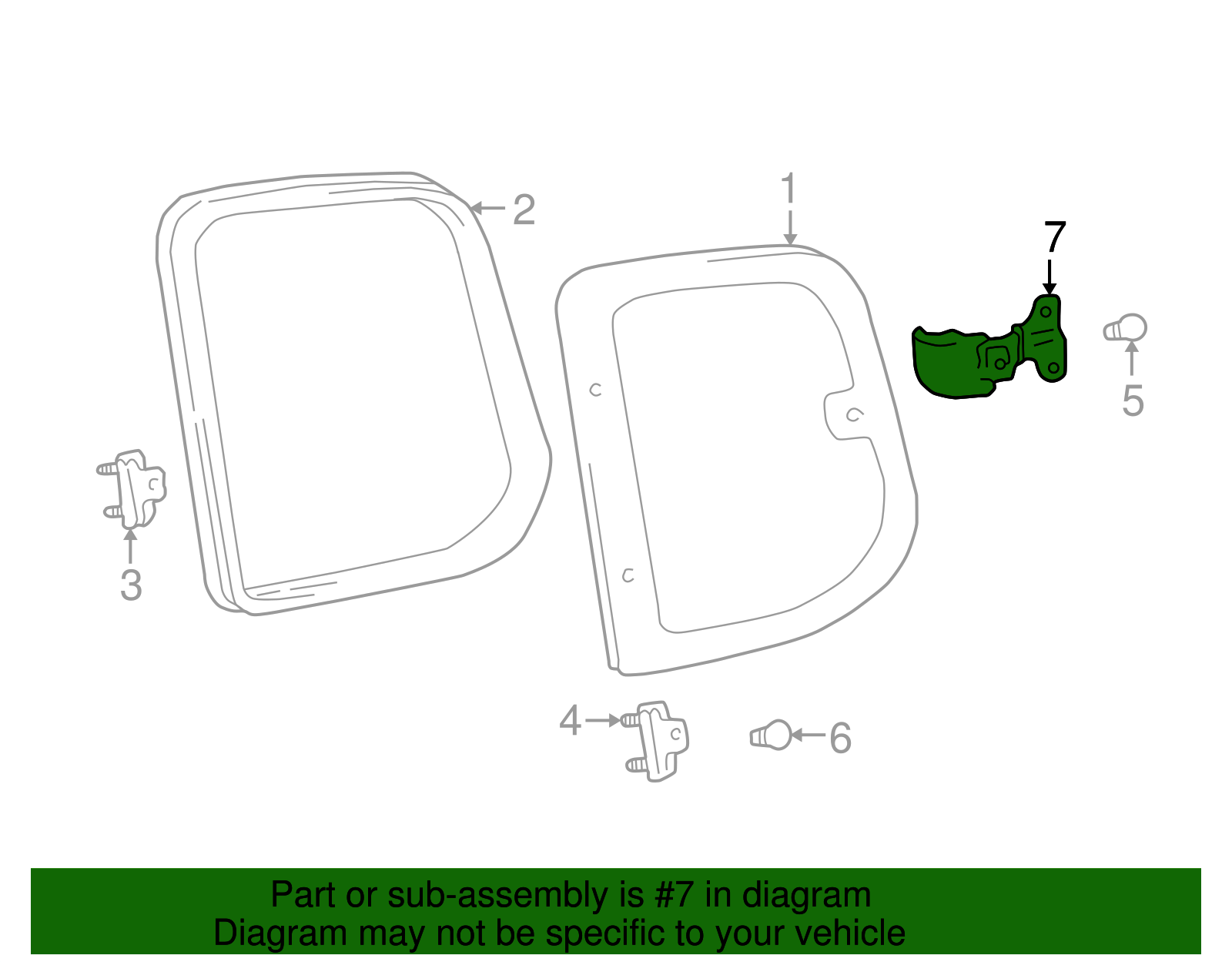2000-2004 Toyota Tundra Lock Assembly 62920-34012-E0 | Toyota Parts Center
