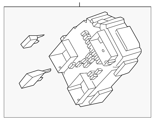 2008-2011 GM Fuse Block 20828606 | Hadwin-White Parts