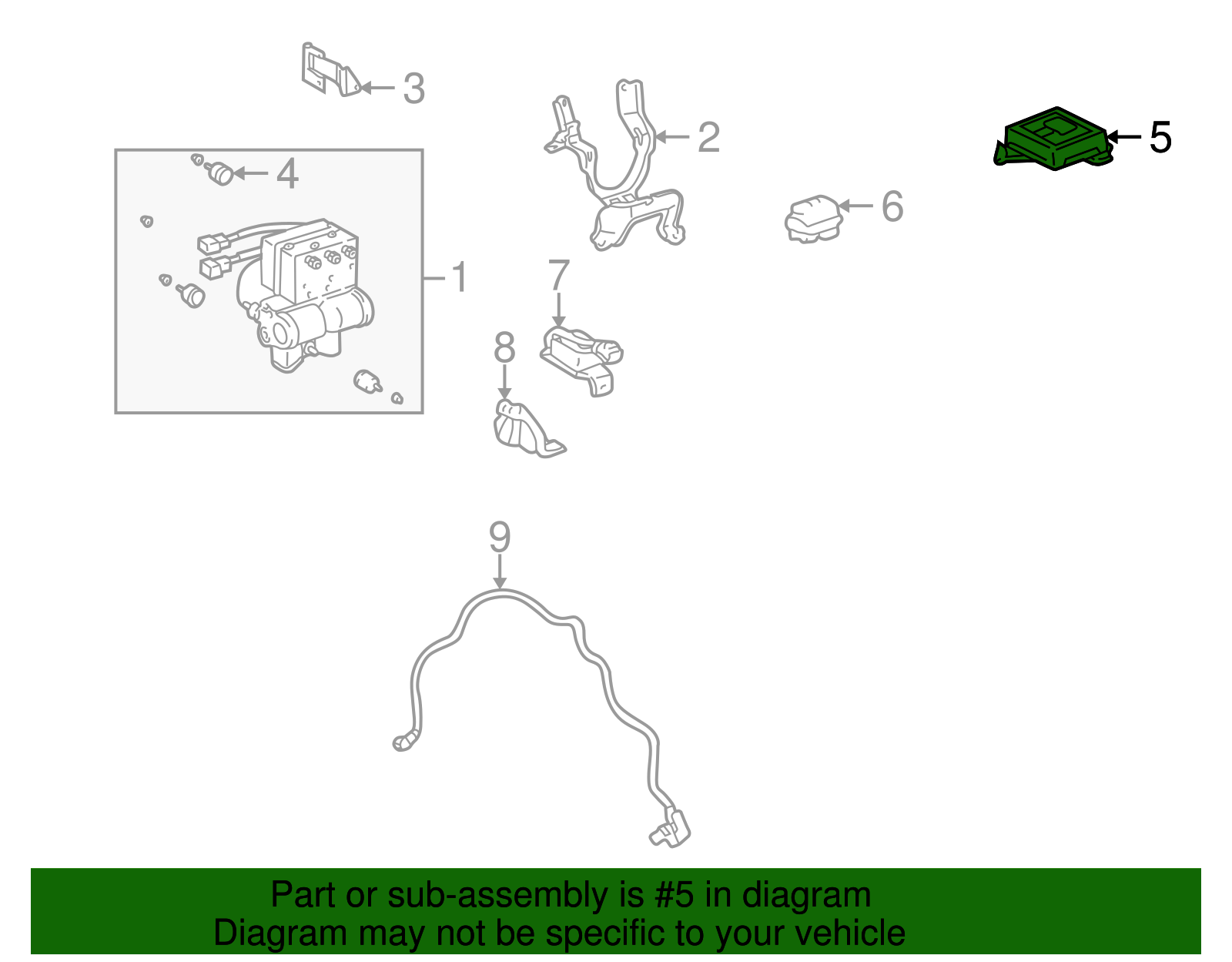89540-35072 - Control Module - 1996 Toyota Tacoma | Nucar Toyota of ...