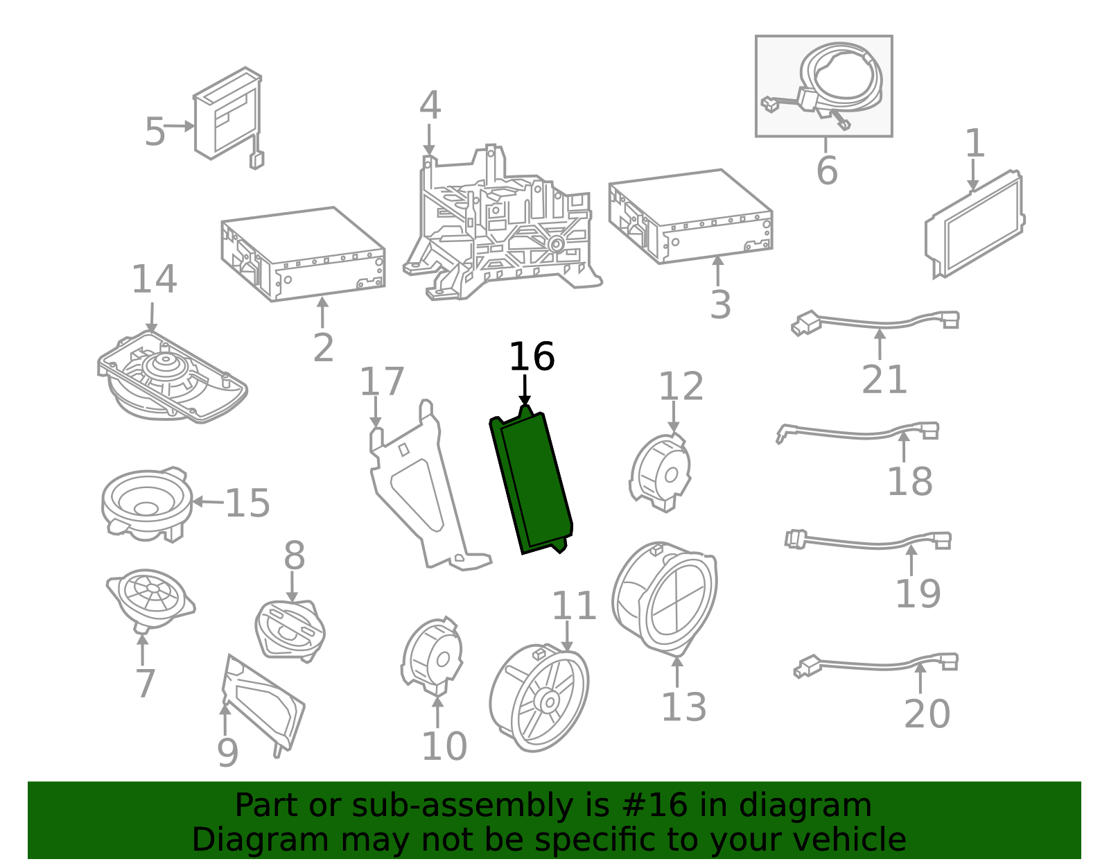 OEM Radio Amplifier - Clear Sound, Easy Plug-in Fit | AutoNation Parts